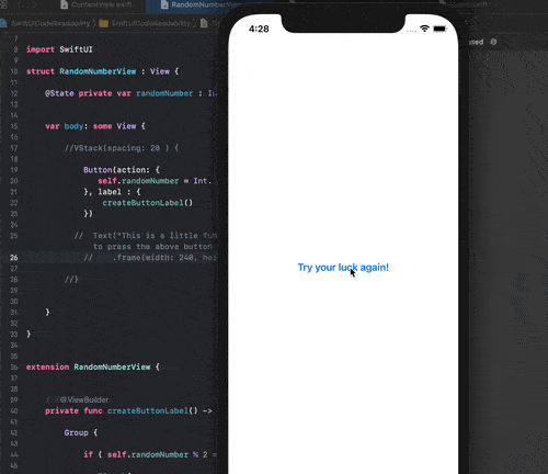 How To Use Function That Returns Some View To Increase SwiftUI Code 
